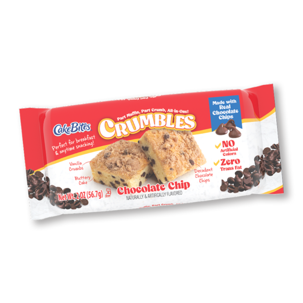 Chocolate Chip Crumbles – The Original CakeBites