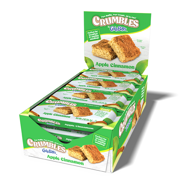Apple Cinnamon Crumbles – The Original CakeBites