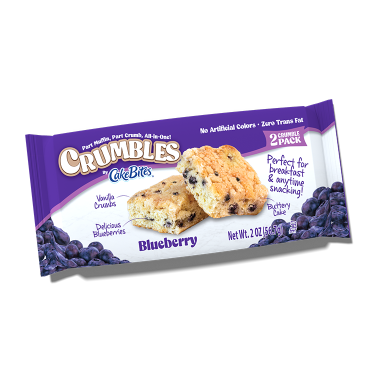 Blueberry Crumbles – The Original CakeBites