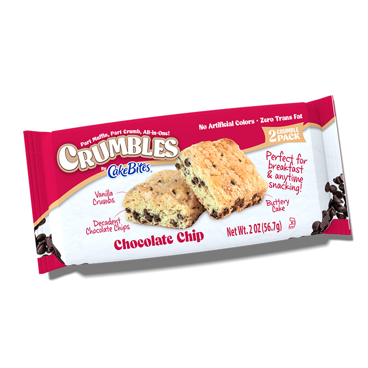 Chocolate Chip Crumbles – The Original CakeBites