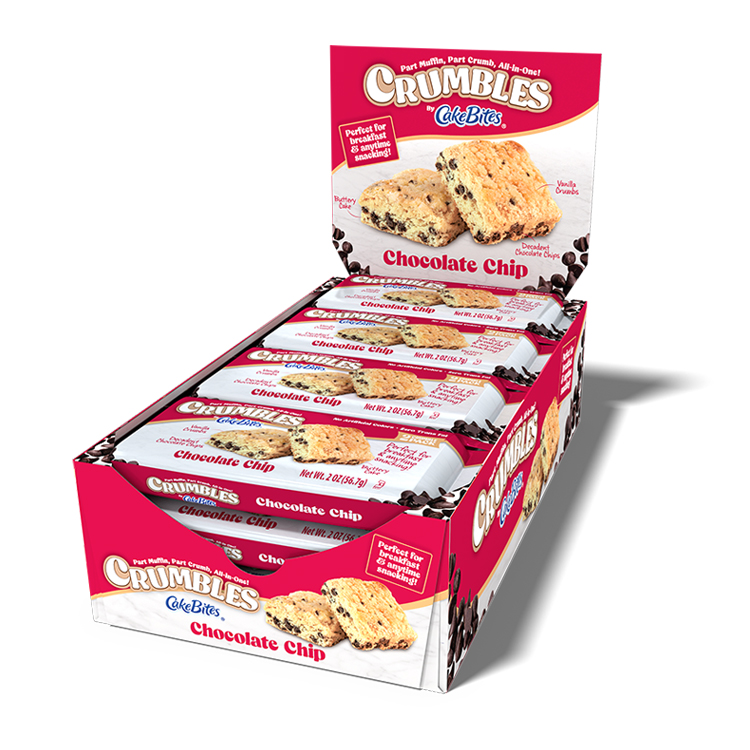 Chocolate Chip Crumbles – The Original CakeBites