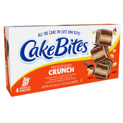 Peanut Butter Chocolate CRUNCH – The Original CakeBites