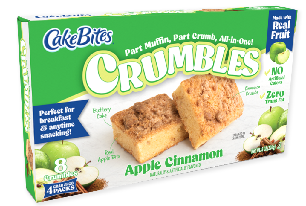 Apple Cinnamon Crumbles – The Original CakeBites