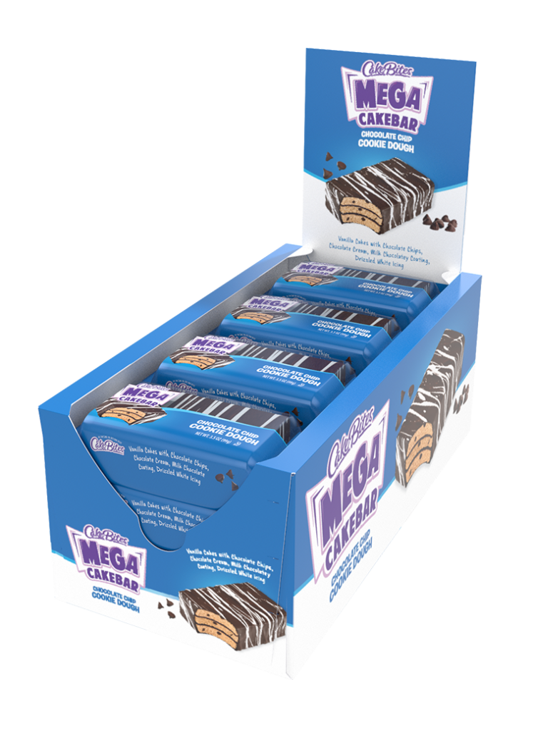Mega Chocolate Chip Cookie Dough – The Original CakeBites