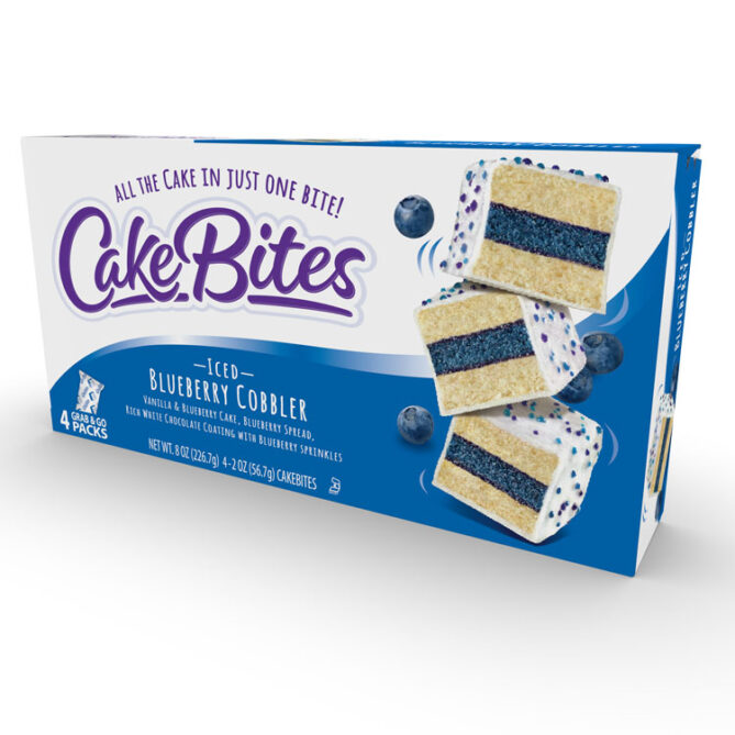 Iced Blueberry Cobbler – The Original CakeBites